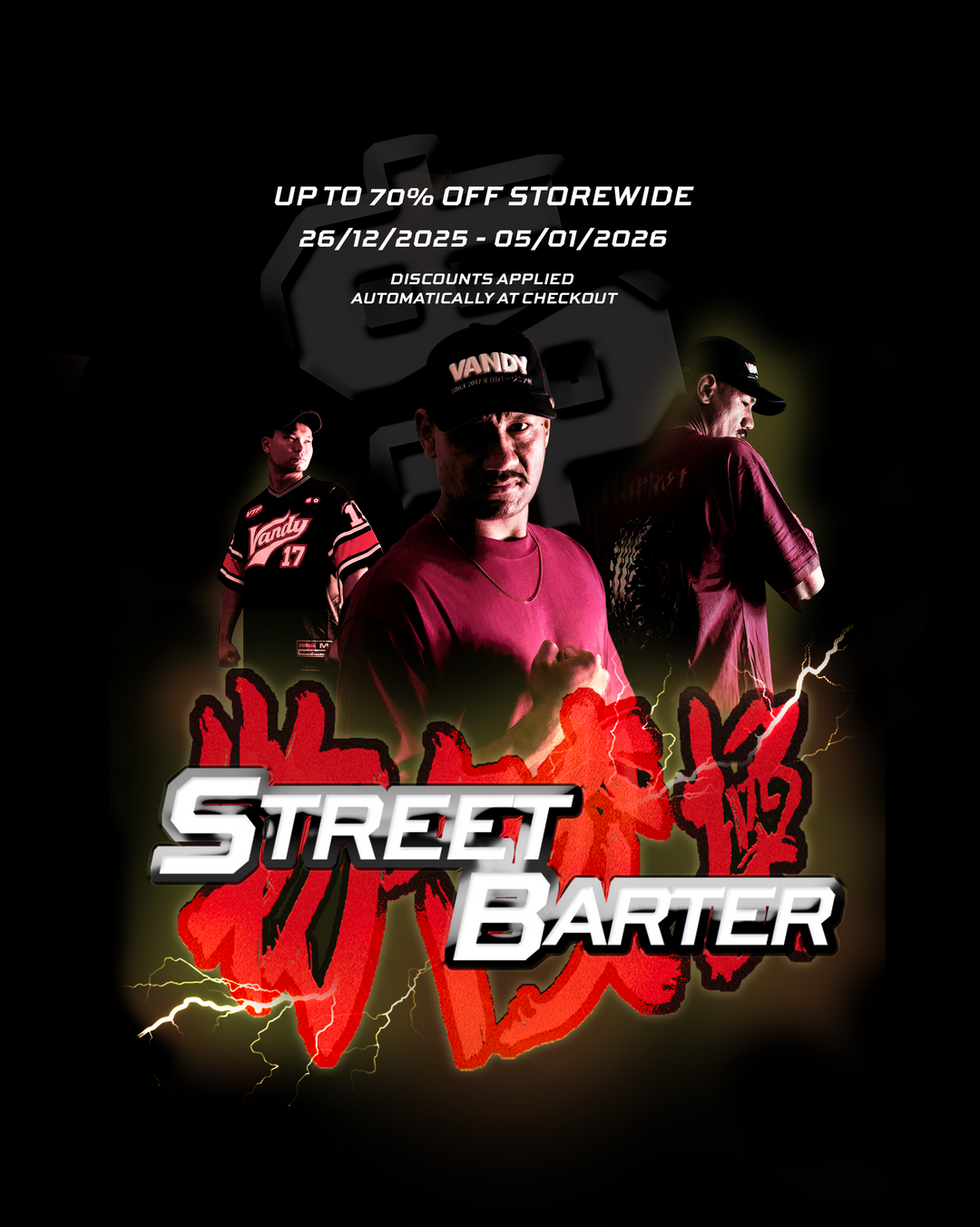 Boxing Day 70% Off – Drop Out Store